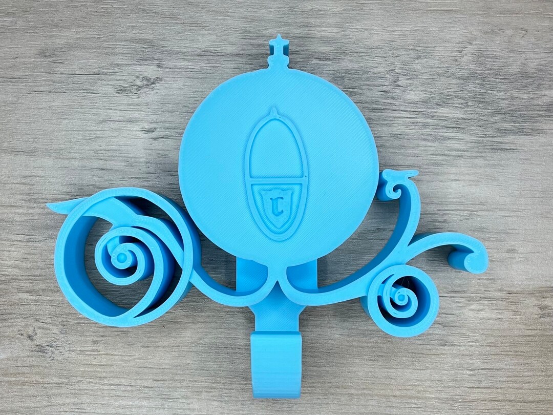 Cinderella Coach Display Hook 3D Printed - Etsy