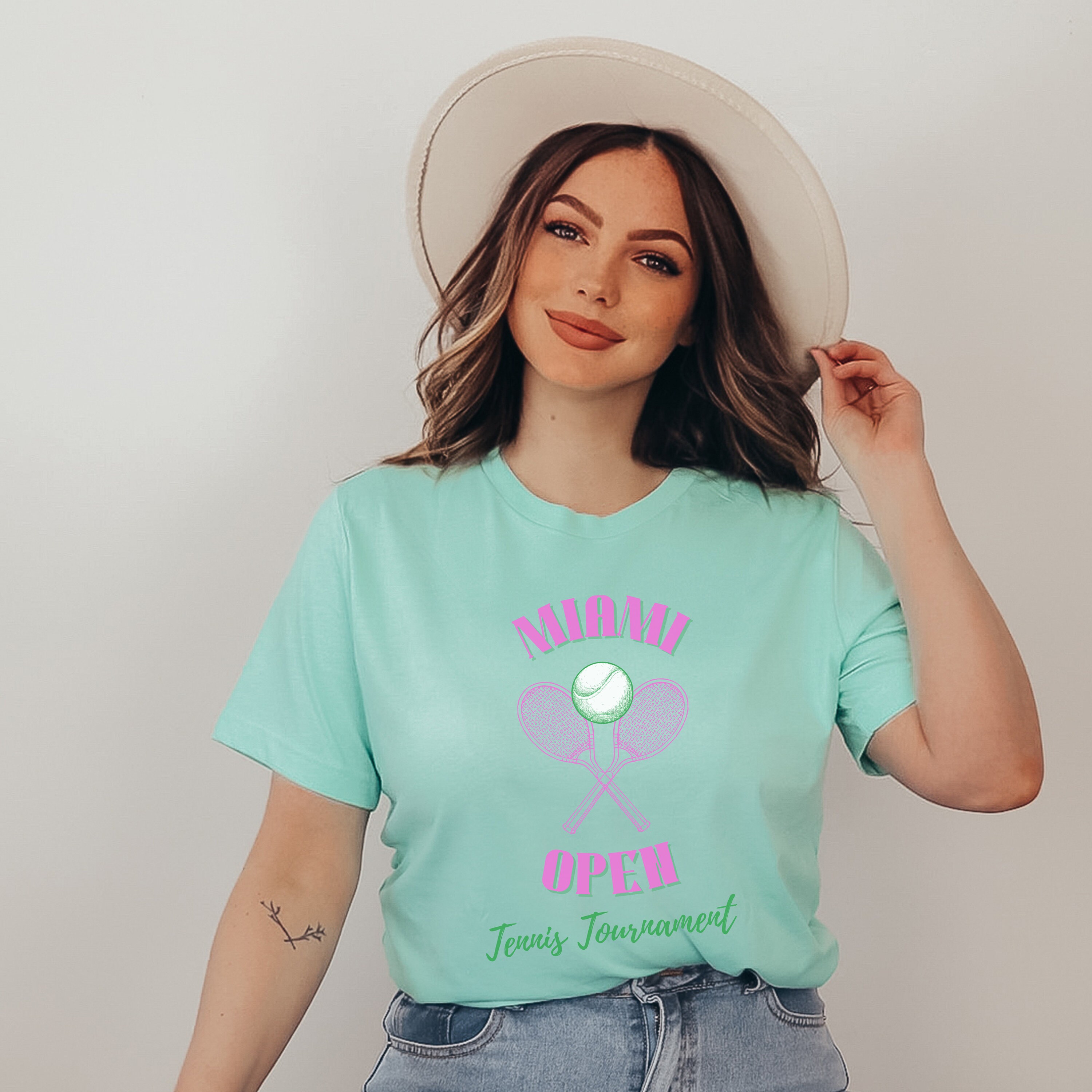 Miami Open Tennis Shirt Embrace the Tennis Grand Slam Season With Our ...