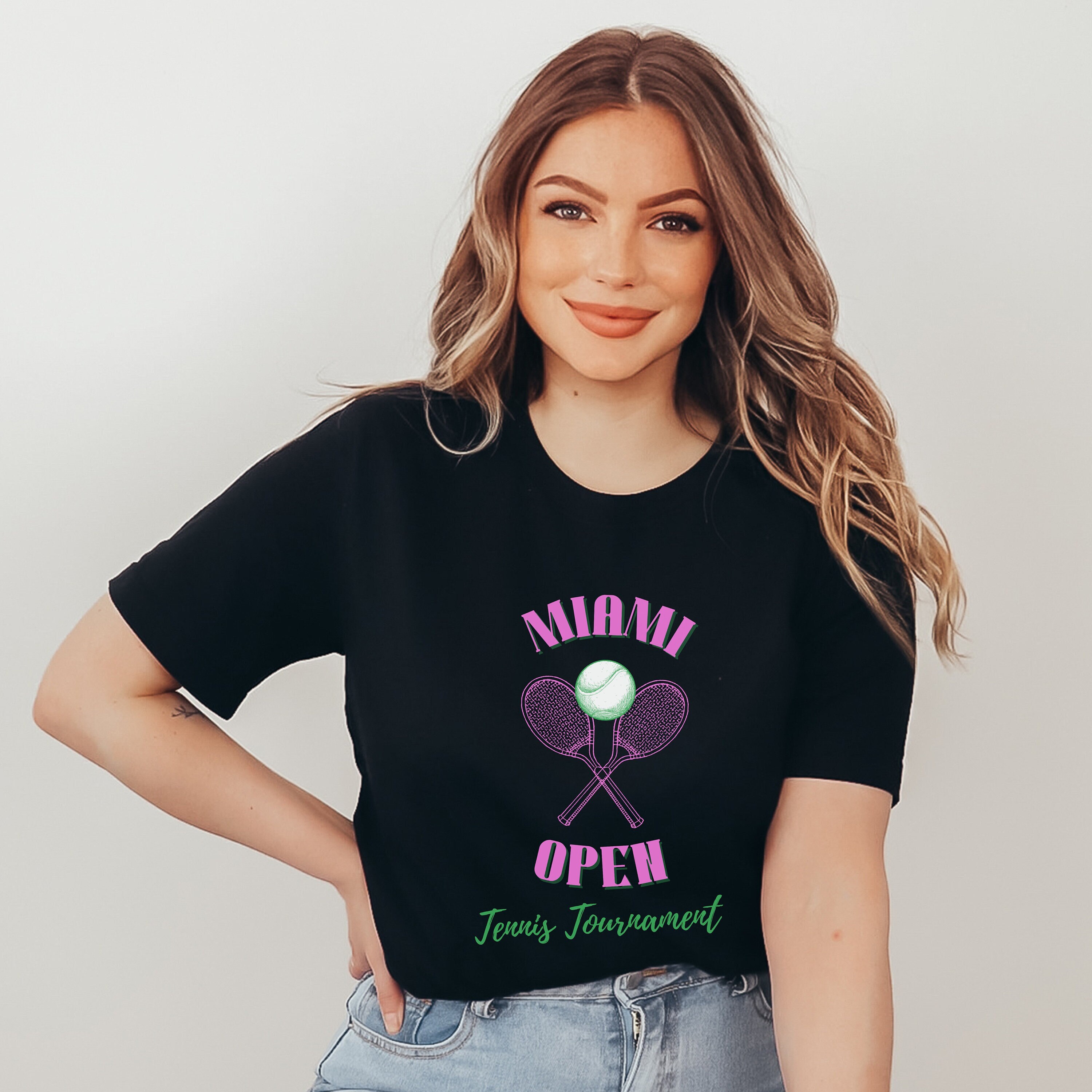 Miami Open Tennis Shirt Embrace the Tennis Grand Slam Season With Our ...