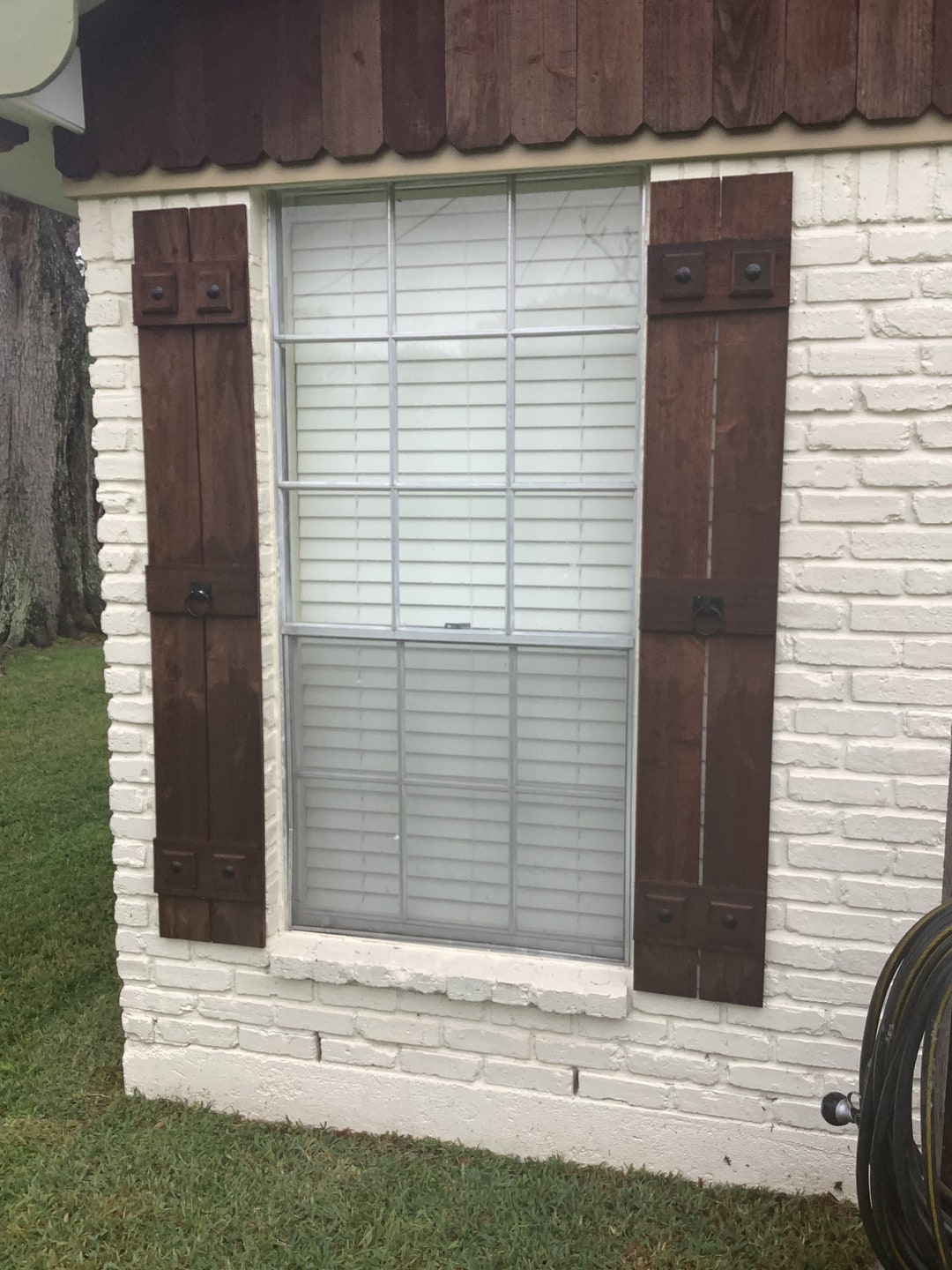 Custom Cedar Shutters - Etsy Custom Cedar Shutters - Etsy