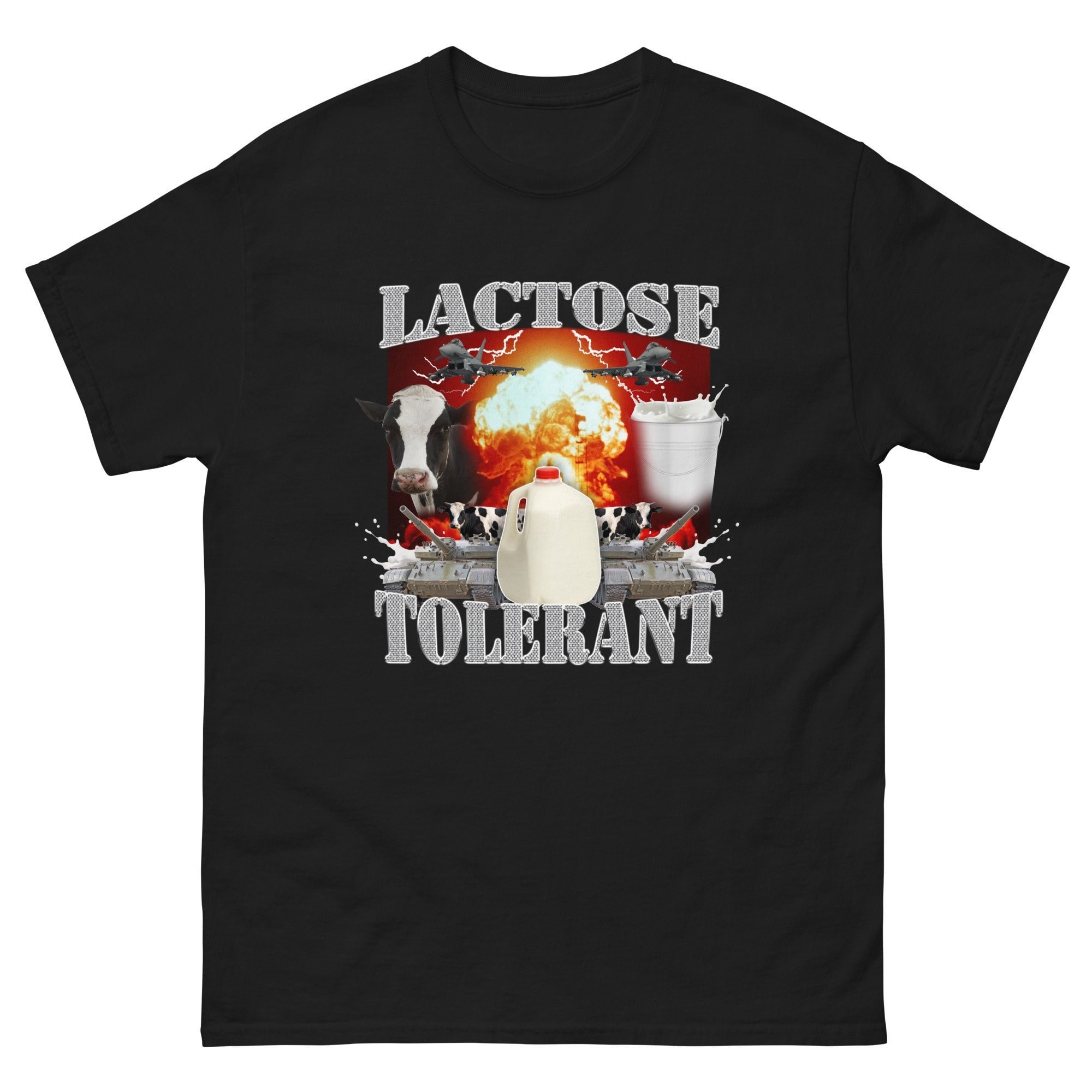 Lactose Tolerant Funny Meme T-shirt Oddly Specific Shirt - Etsy UK