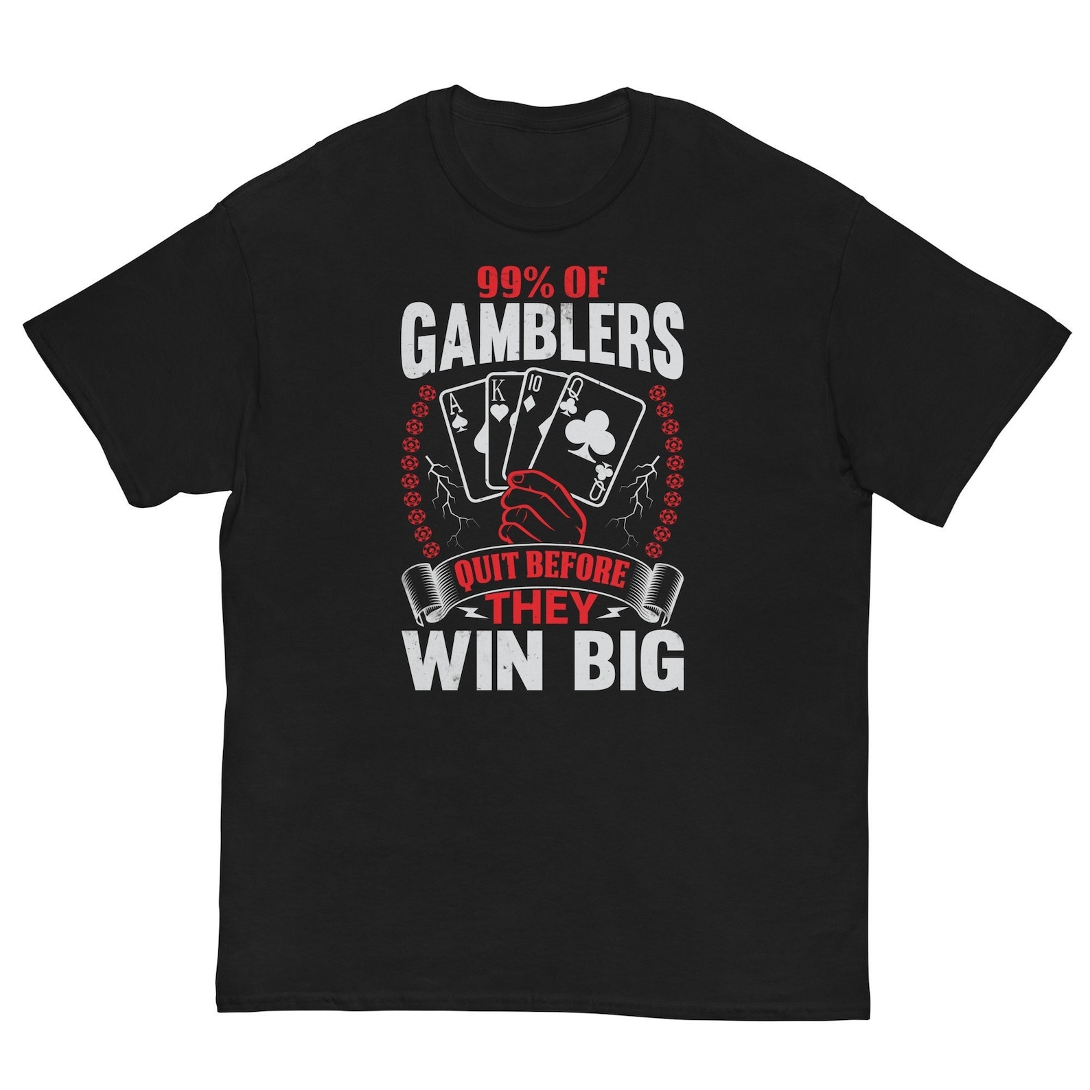 99% of Gamblers Quit Before They Win Big Meme Shirt - Etsy