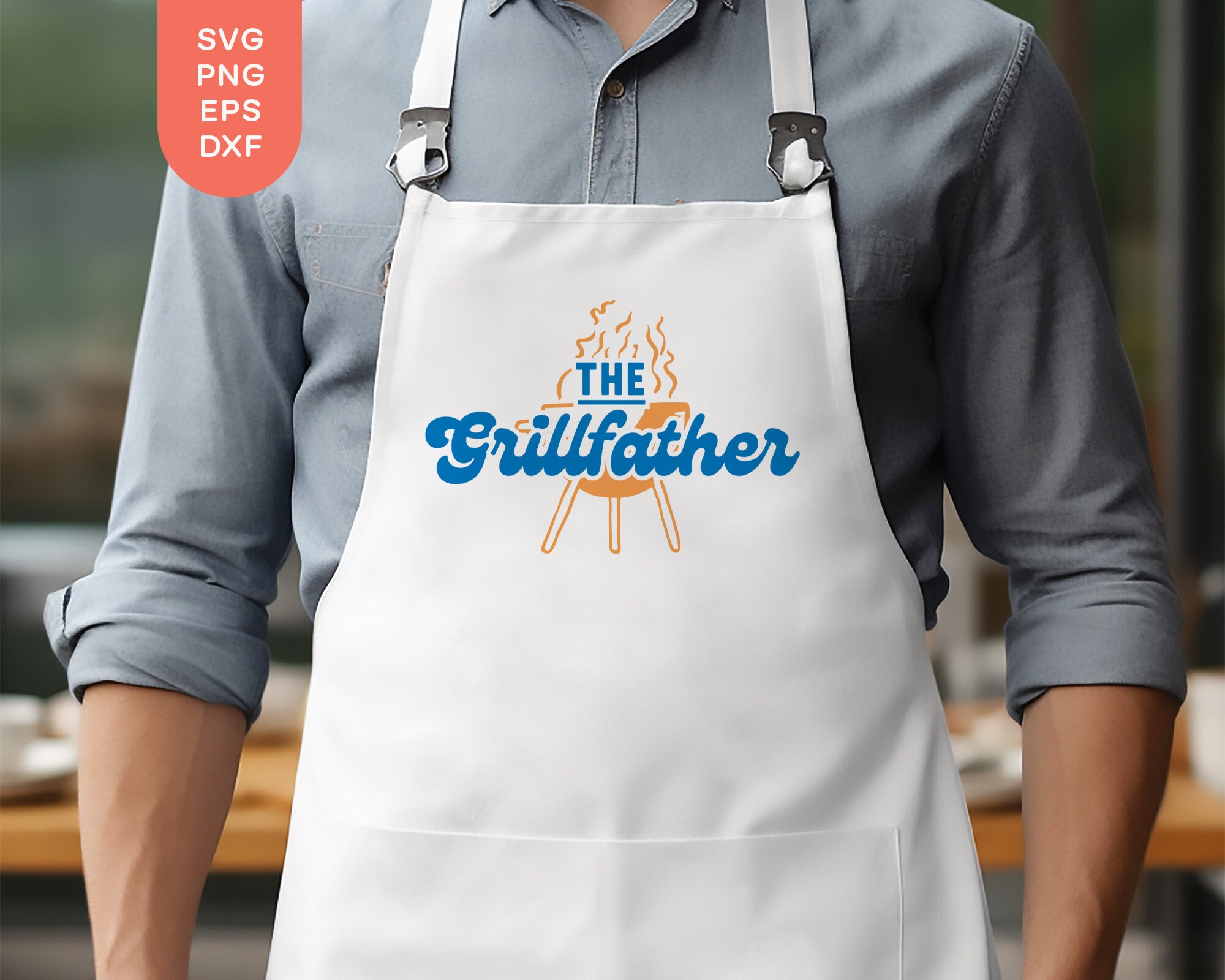 Grill Apron SVG PNG EPS Bbq Apron Svg Grilling Png Cook Out - Etsy