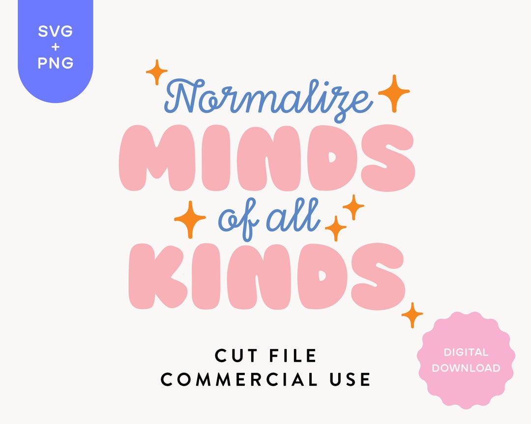 Tdah SVG PNG PDF, chemise Tdah, Cricut svg, png neurodivergent, santé ...
