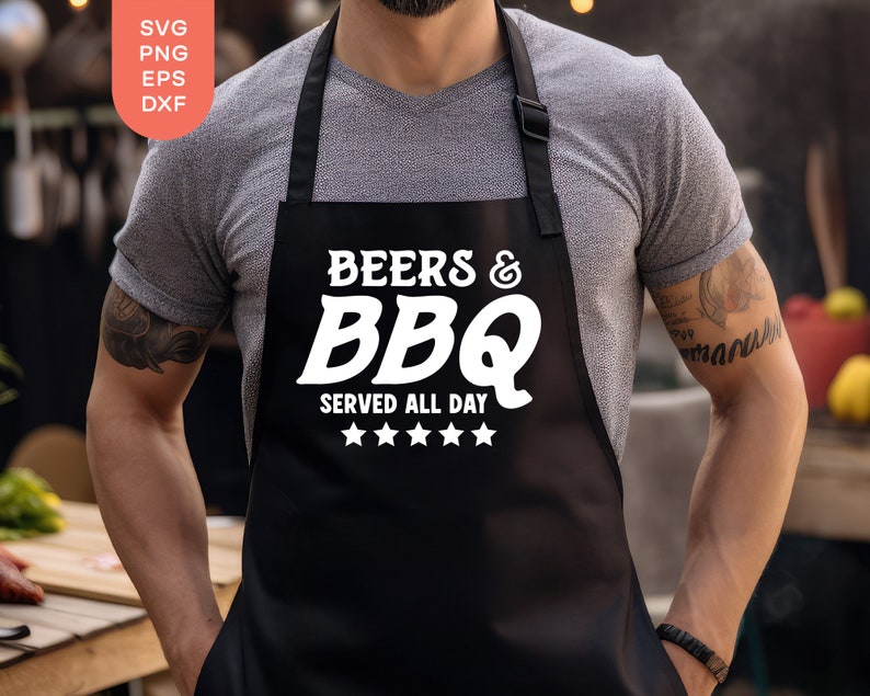 Grill Apron SVG PNG EPS Bbq Apron Svg Grilling Png Cook Out - Etsy