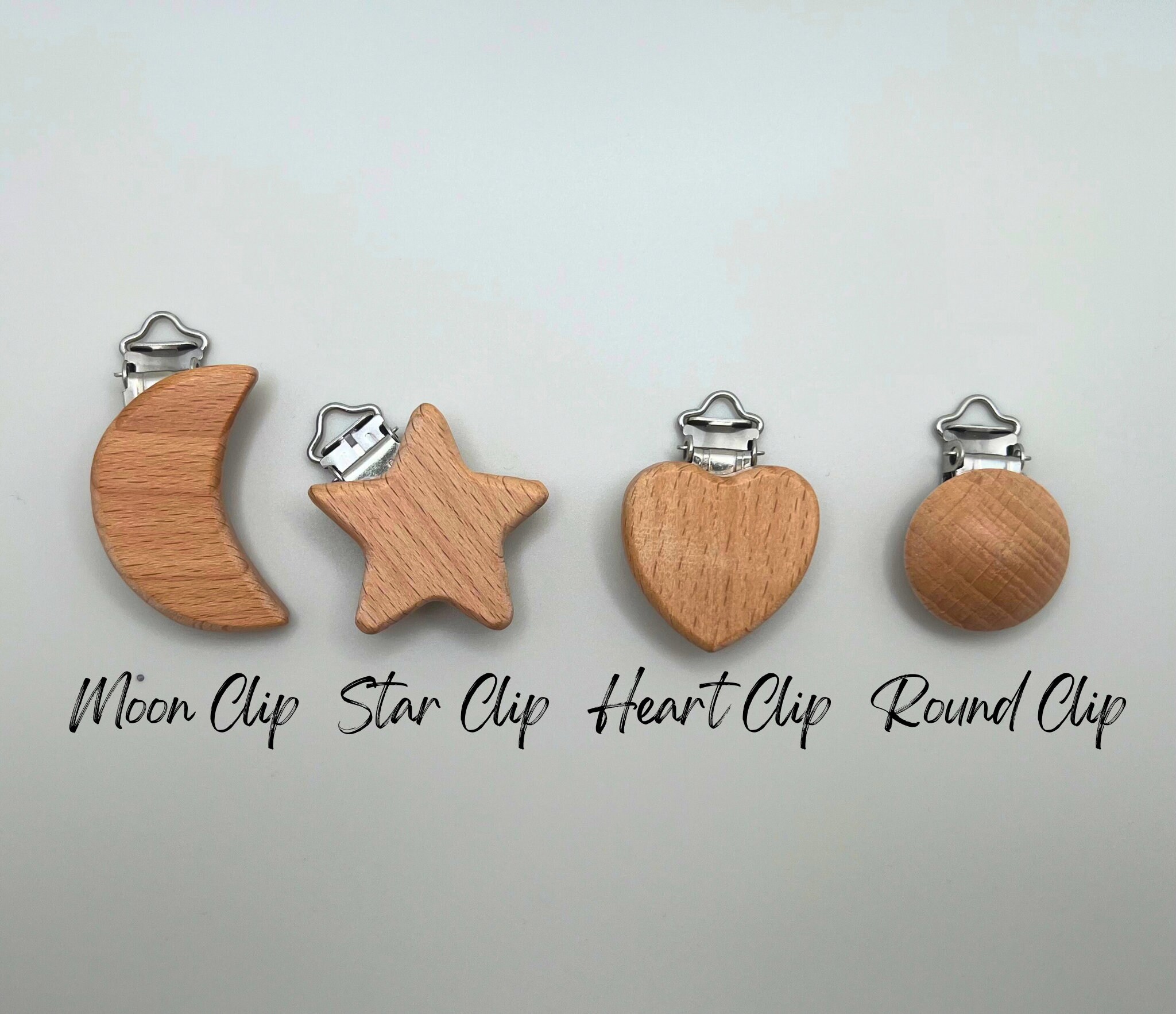 Baby Gift, Crochet Pacifier Clip, Binky Clip, Dummy Clip, Newborn Gift ...