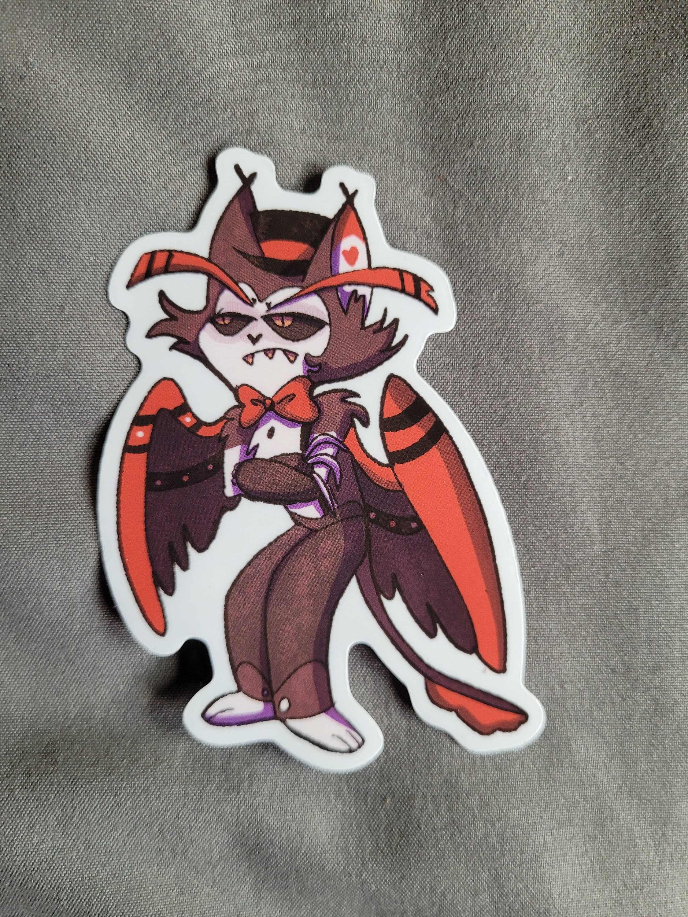 Husk Clear Glossy Chibi Sticker 3in - Etsy