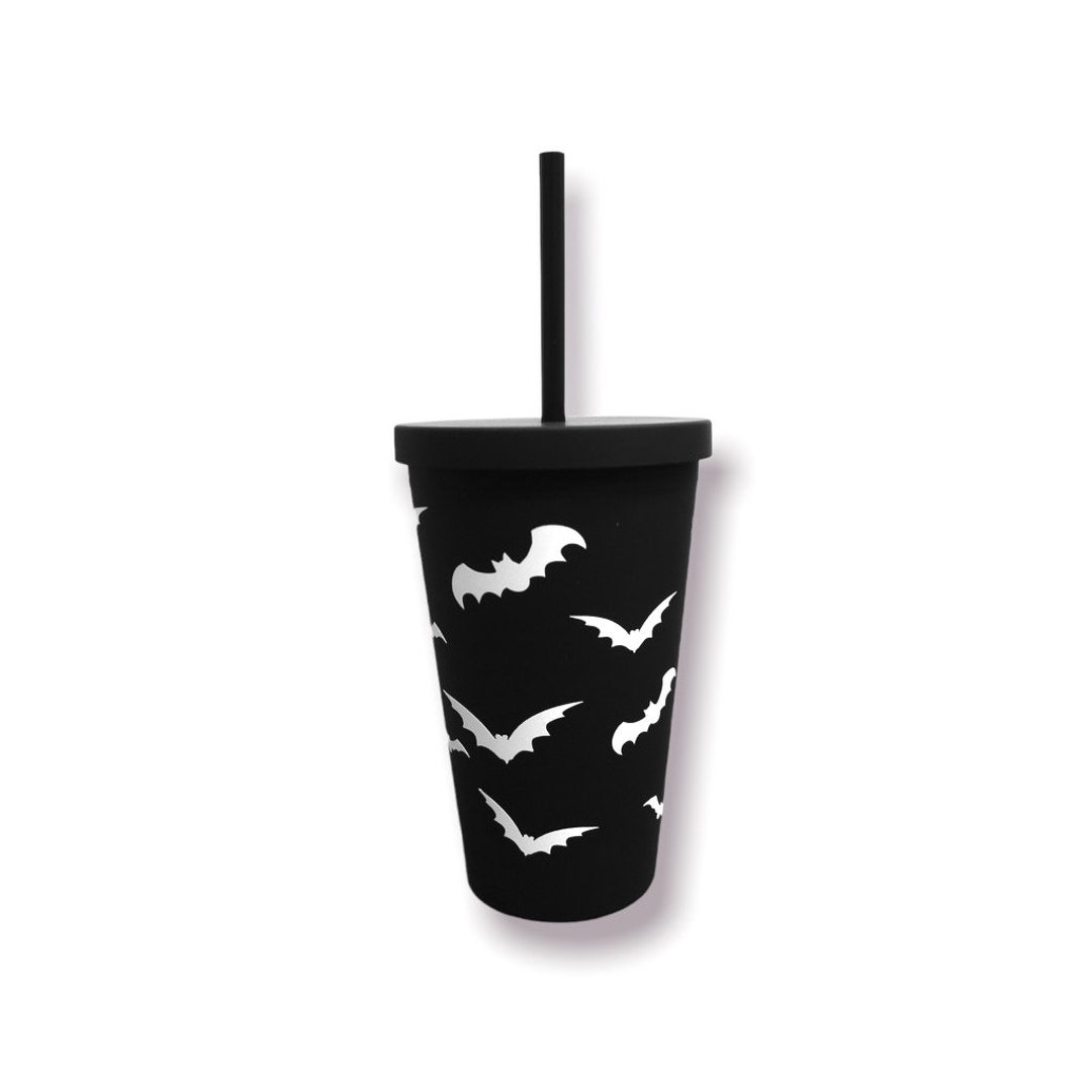 Batty Tumbler Witchy Horror Alternative Emo Goth Gothic Starbucks Cup ...
