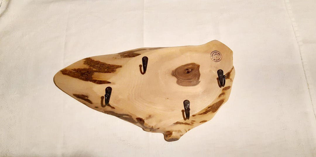 Walnut Wood Key Ring - Etsy