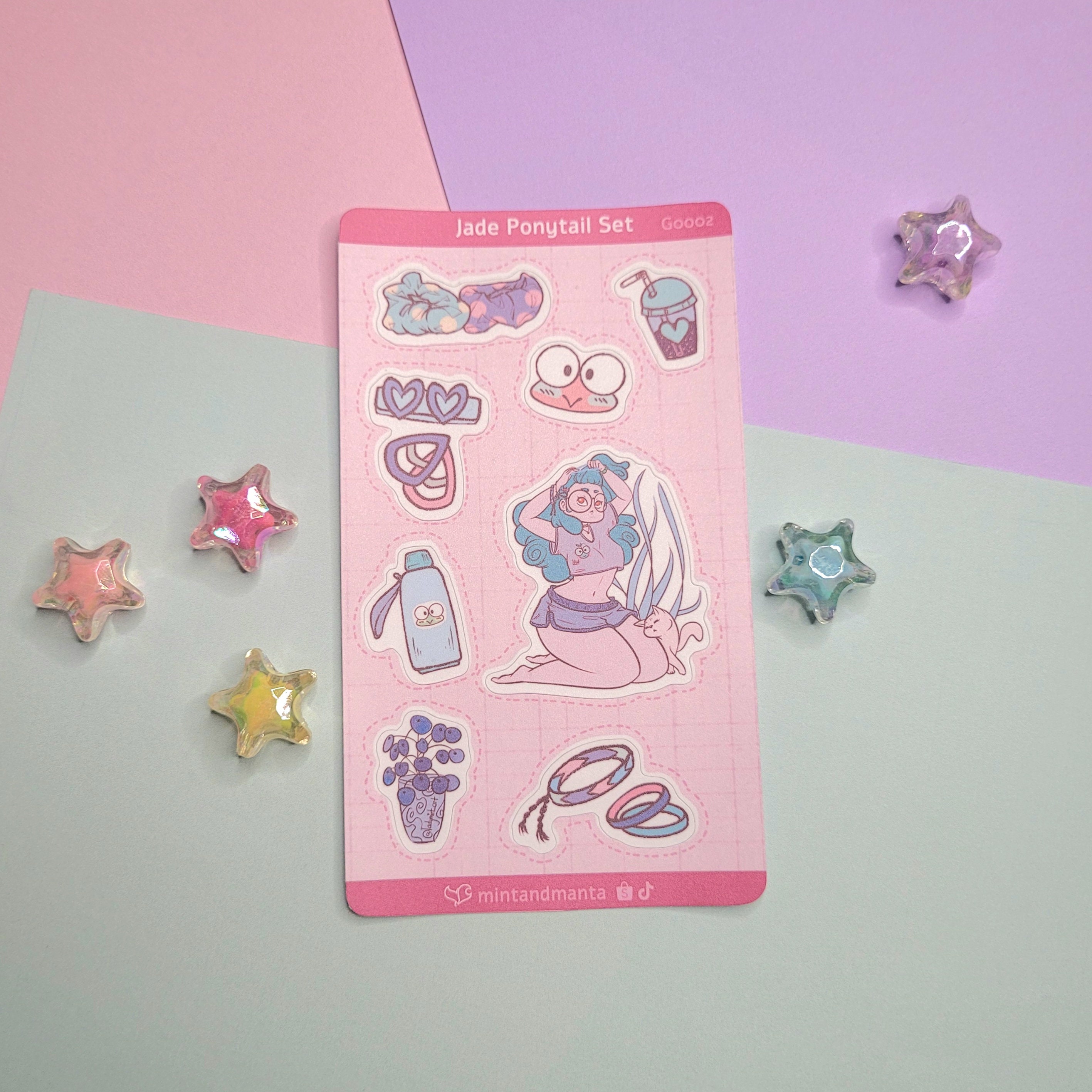 Aesthetic Girls Sticker Sheet Journal Stickers Planner Stickers ...