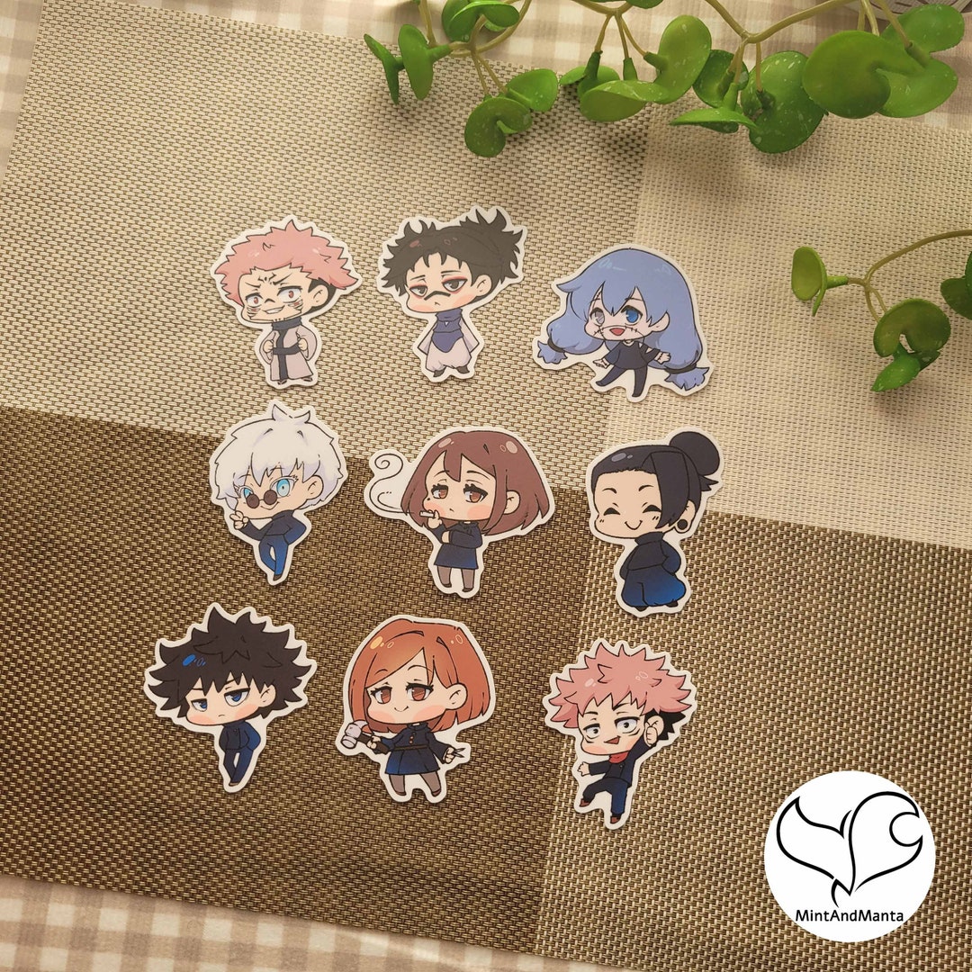 Jujutsu Kaisen Sticker | Geto, Gojo, Itadori, Choso, Sakuna, Fushiguro ...