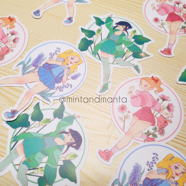 The Powerpuff Girls Sticker WATERPROOF Aesthetic Sticker - Etsy