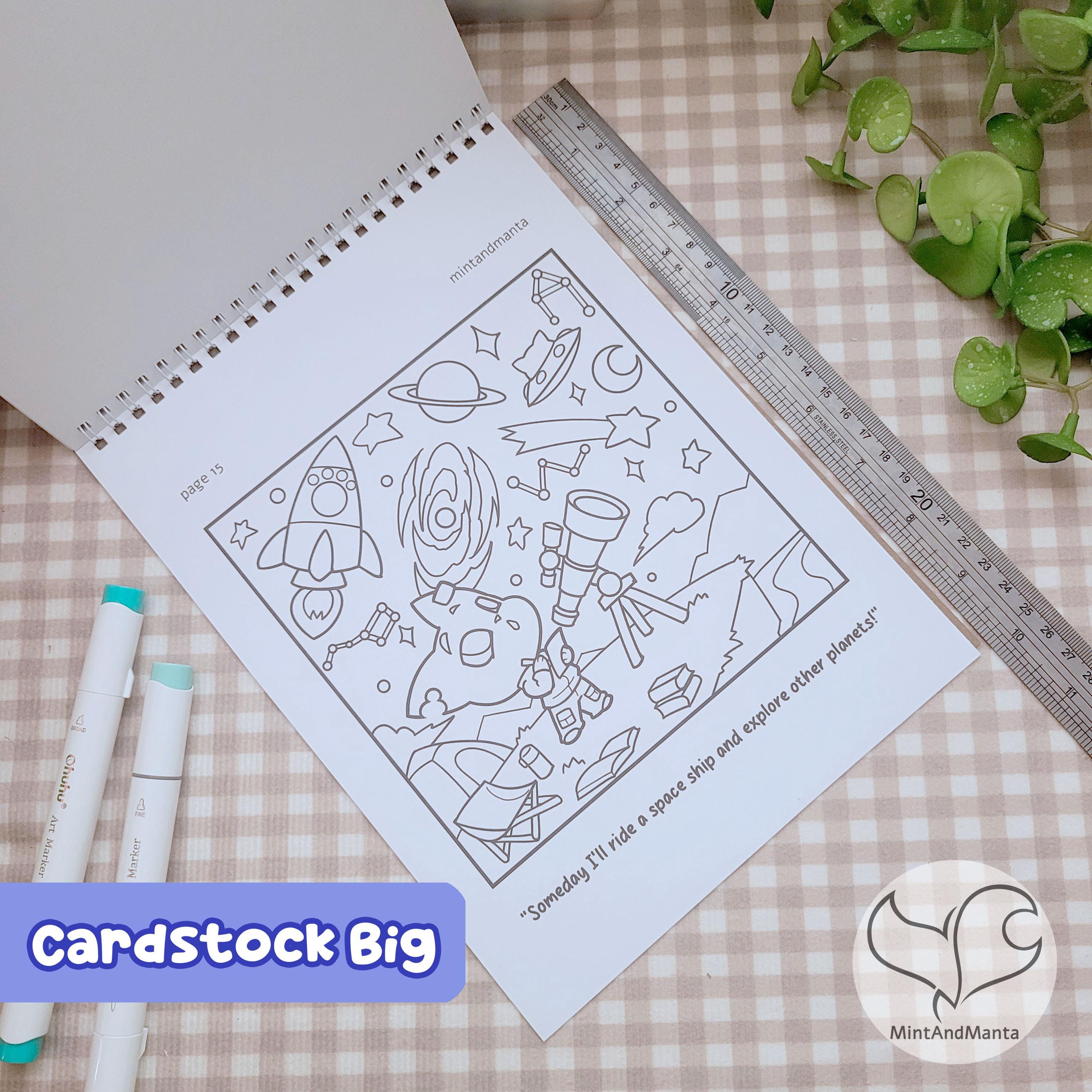 Wally the Cat's Wonderful World Coloring Book | Cute Coloring Book for ...