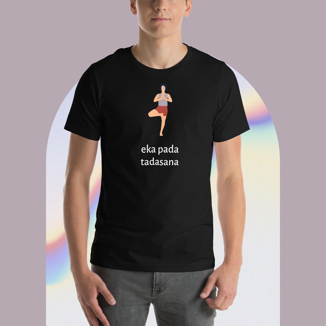 Eka Pada Tadasana T-shirt - Etsy