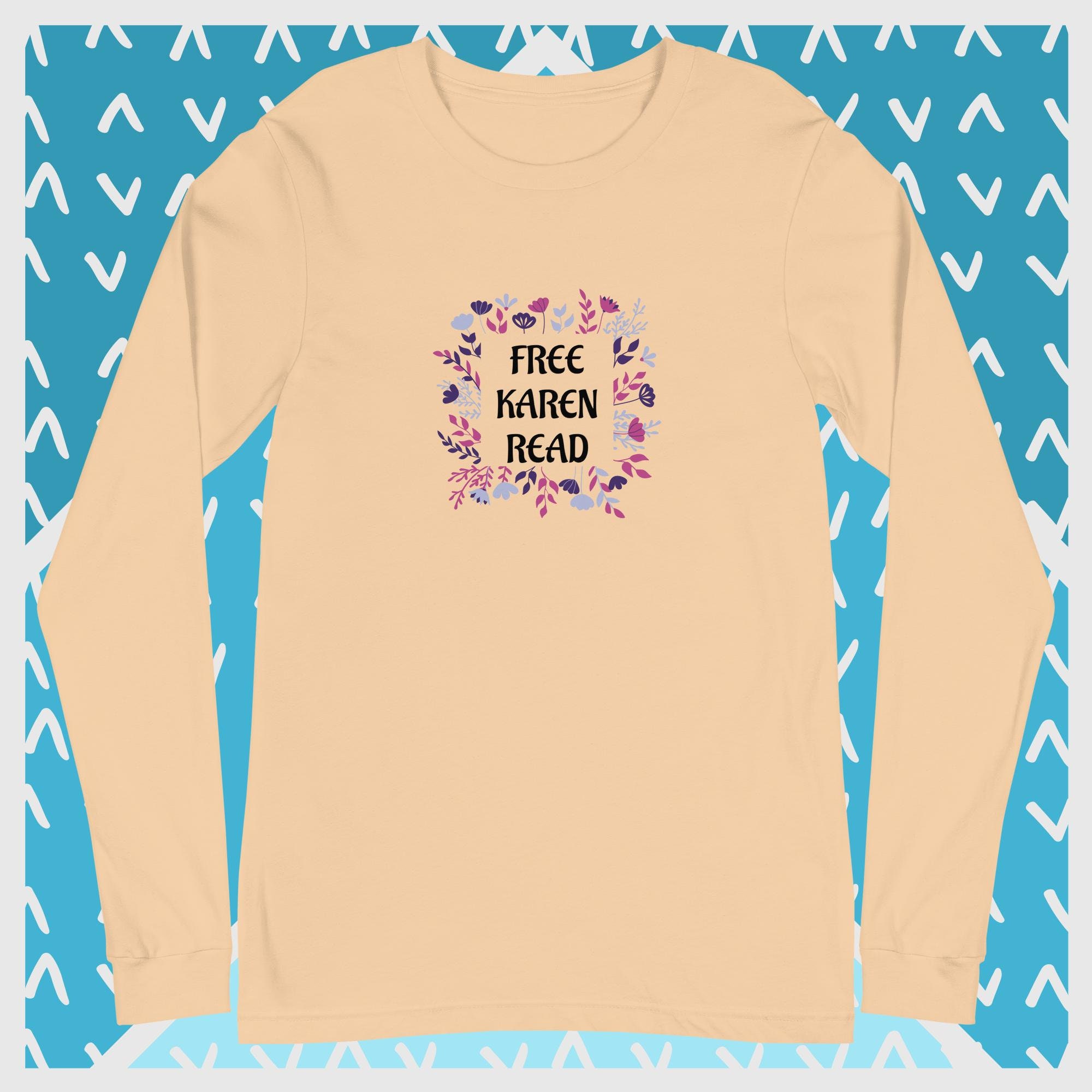 Free Karen Read, Unisex Long Sleeve Tee - Etsy