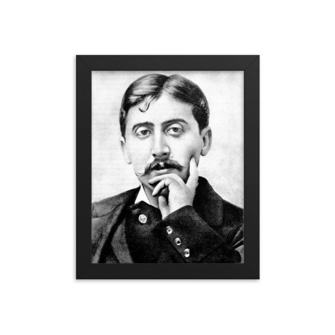 Marcel Proust Framed Poster - Etsy