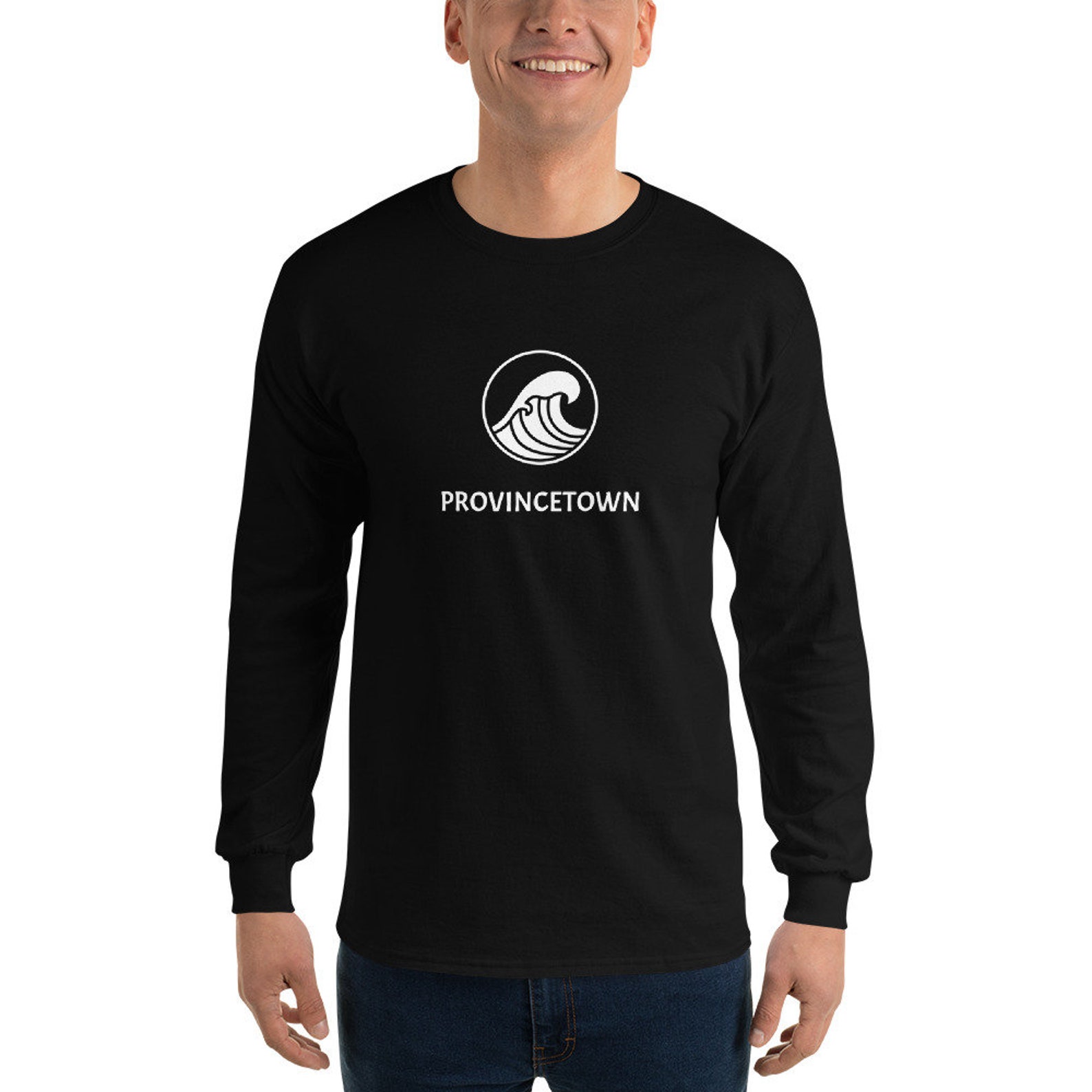 Provincetown Men’s Long Sleeve Shirt - Etsy