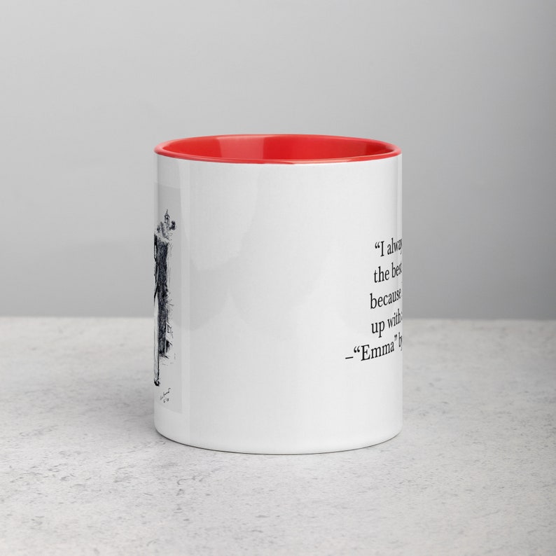 Emma Mug With Color Inside - Etsy