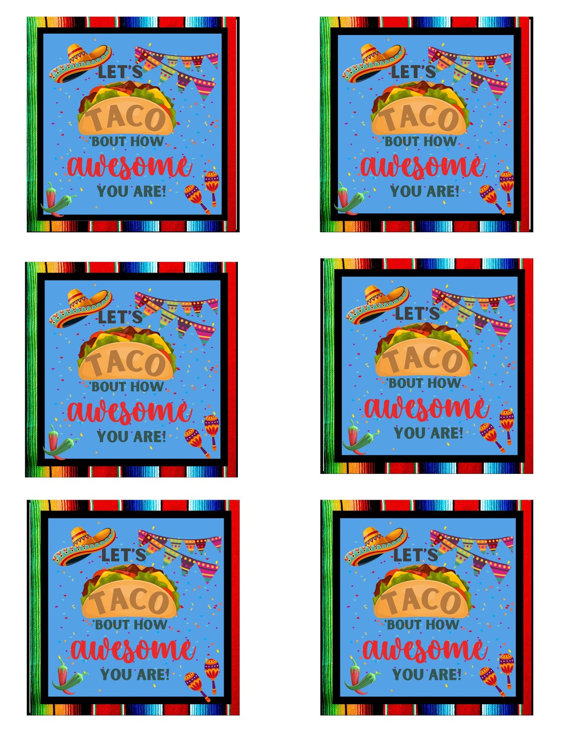 Teacher Appreciation Gift Tag/ Treat Bag Tag Bundle Teacher Thank You ...