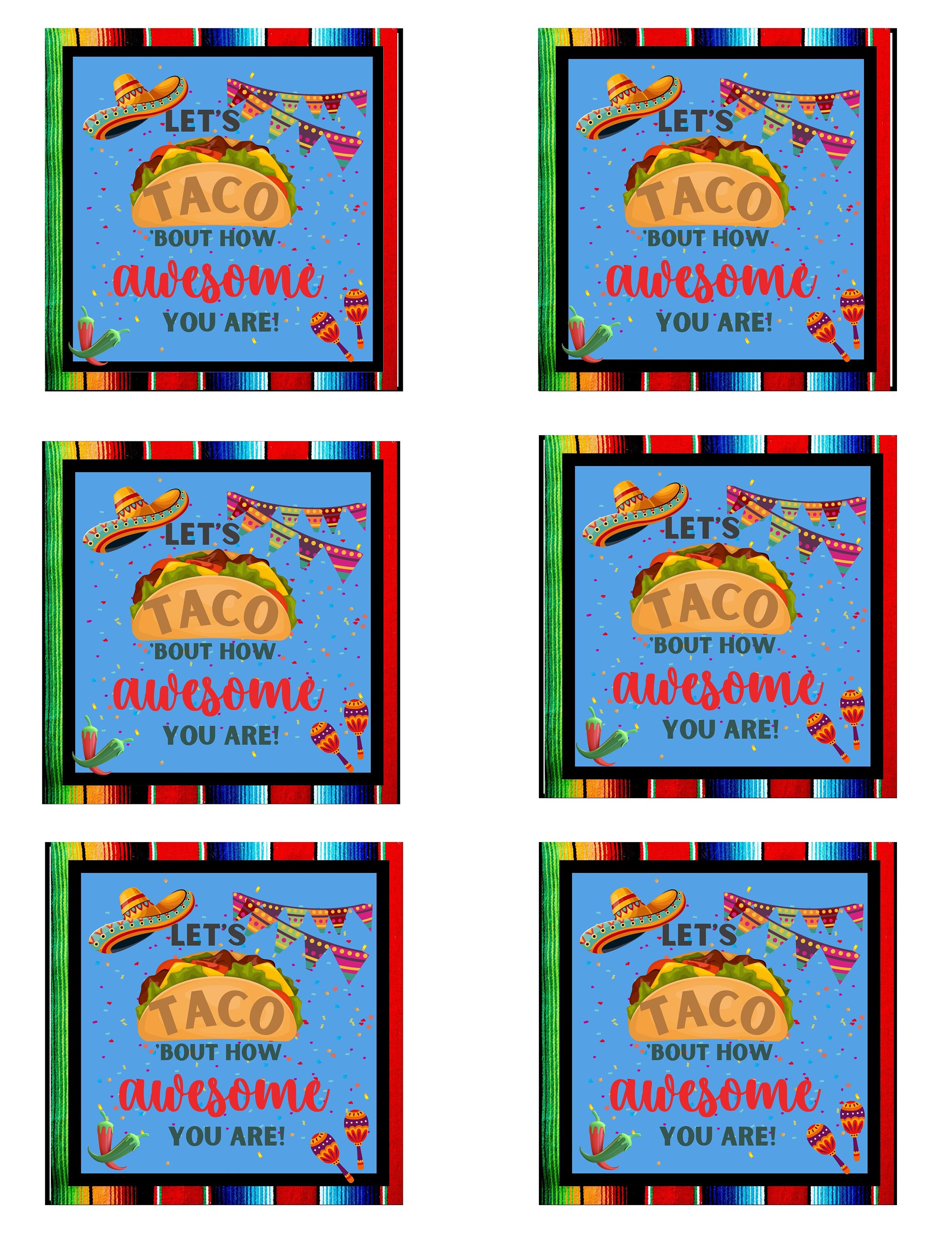 Teacher Appreciation Gift Tag/ Treat Bag Tag Bundle Teacher Thank You ...