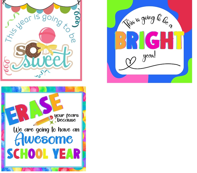 Open House Student Gift Tags Bundle: 14 Designs (instant Download) - Etsy