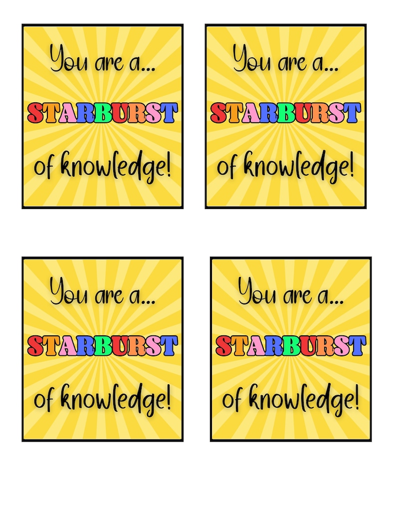 Test Motivation Treat Tag, Testing Treats, Treat Tags, State Testing ...