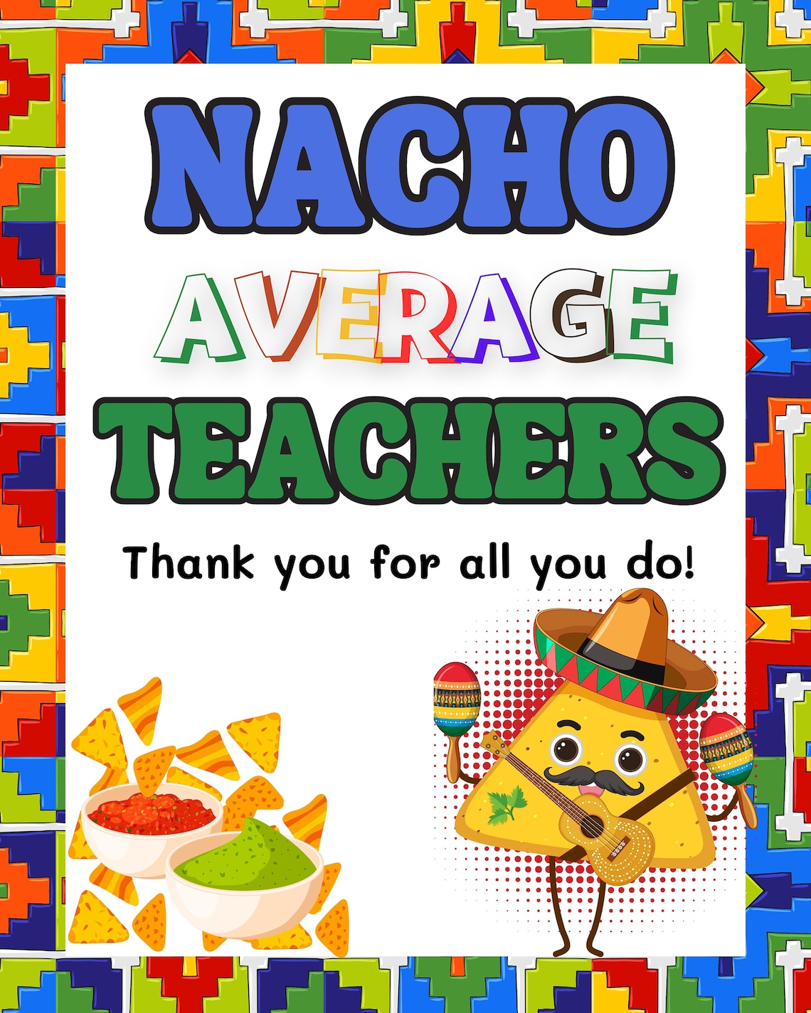 Teacher Appreciation Signs Bundle Teacher Thank You Flyers - Instant ...