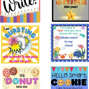 Open House Student Gift Tags Bundle: 14 Designs (instant Download) - Etsy