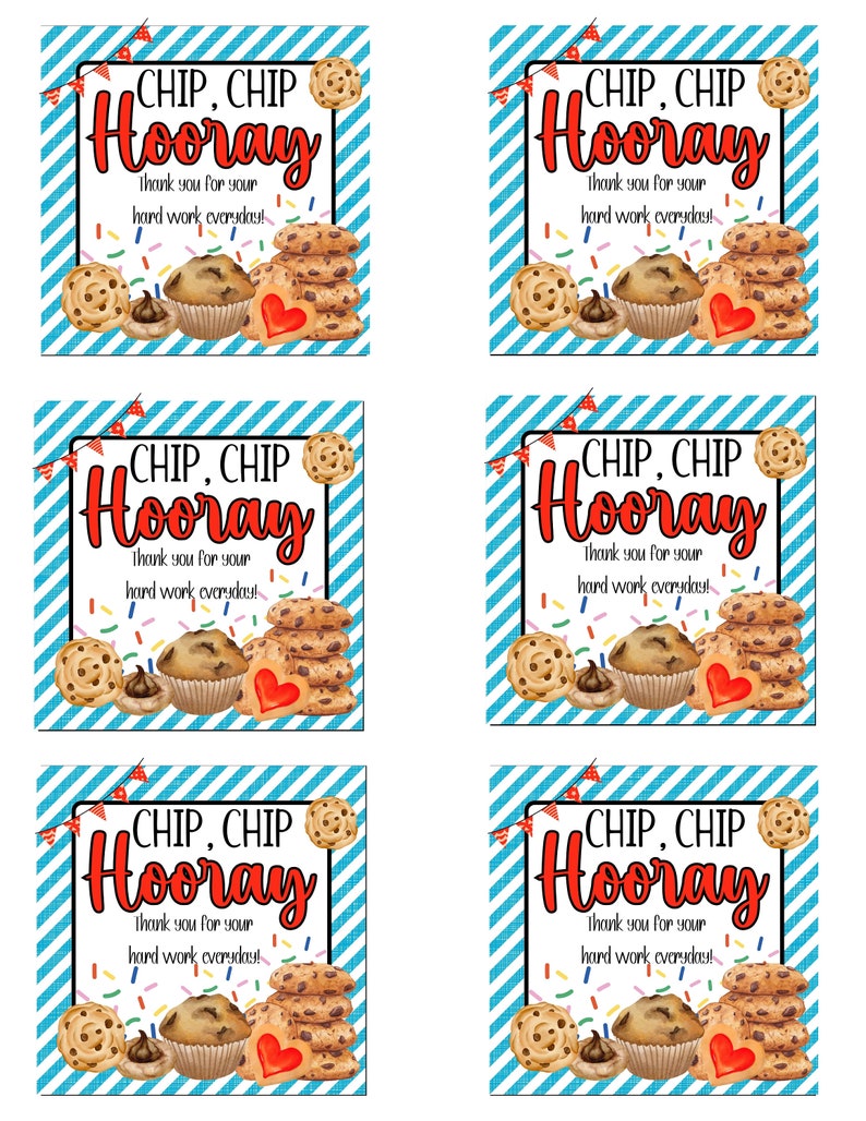 Teacher Appreciation Gift Tag/ Treat Bag Tag Bundle Teacher Thank You ...