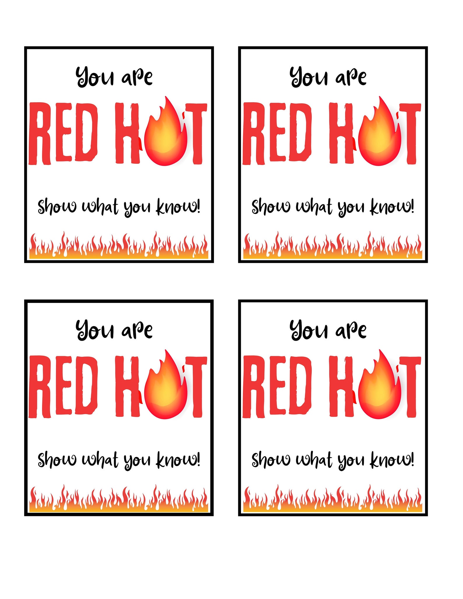 Test Motivation Treat Tags: Candy Encouragement (digital Download) - Etsy