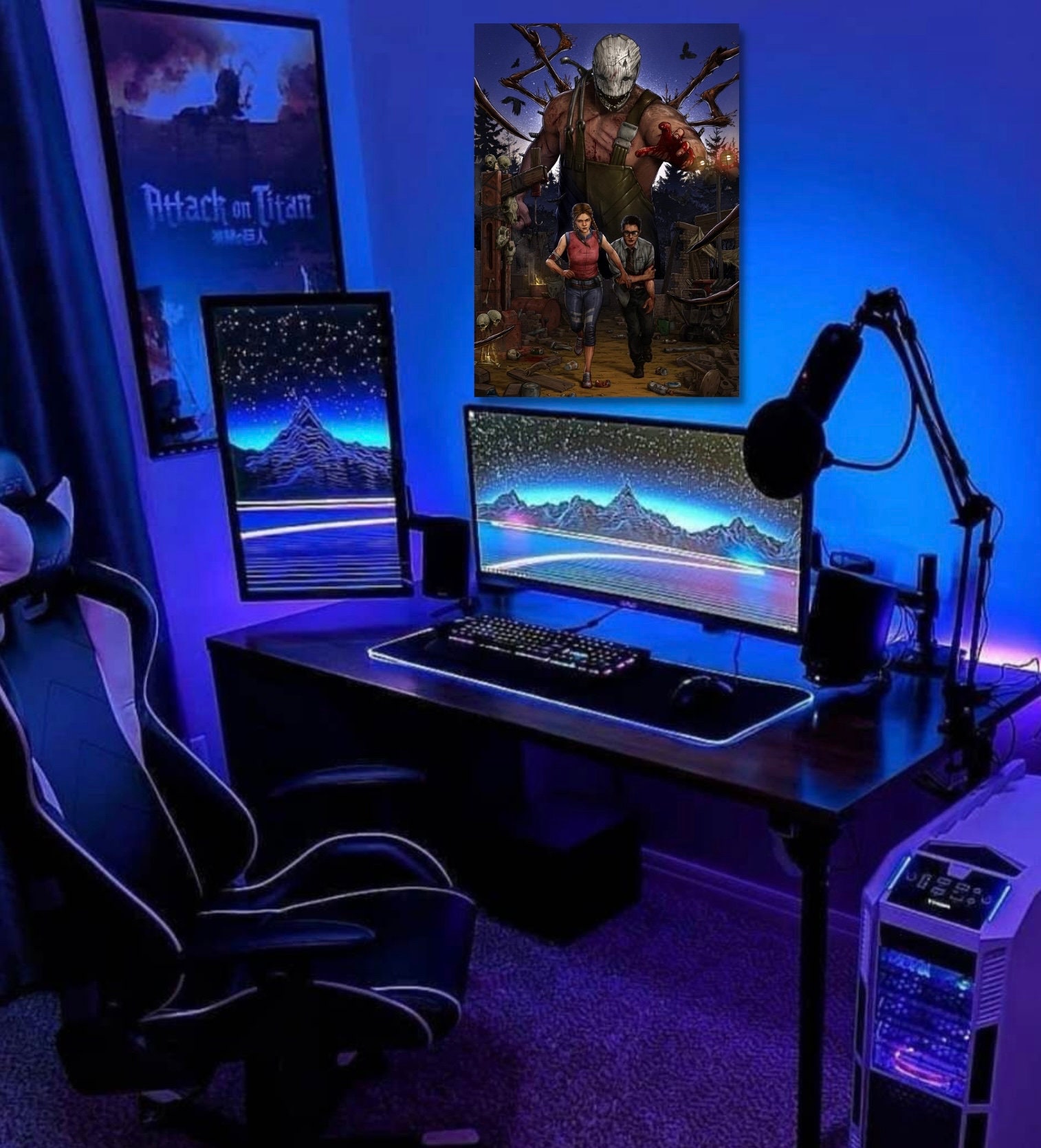 Dead by Daylight Poster DBD Poster Gaming Poster DBD Dwight DBD Meg ...