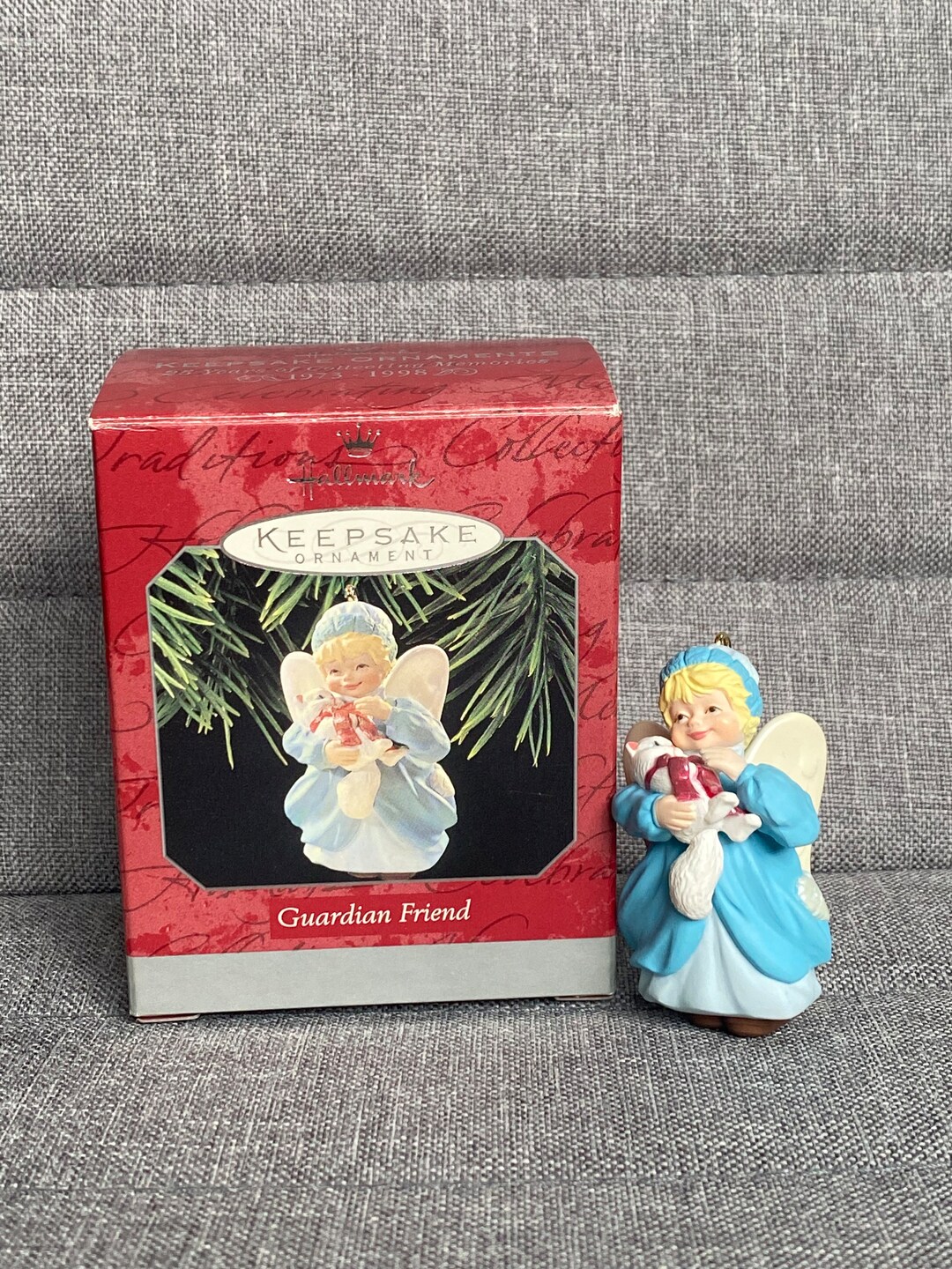 1998 Hallmark guardian Friend Keepsake Ornament - Etsy