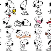 Snoopy Svg - Etsy