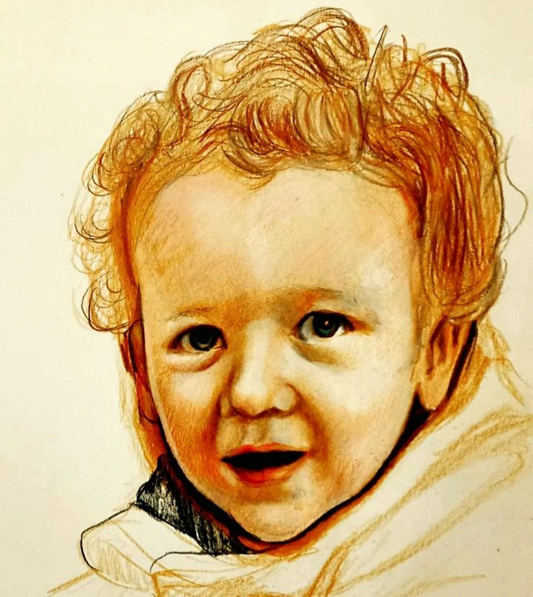 A3 CUSTOM PORTRAITS - Hand Drawn in Oil Based Colour Pencils on A3 ...