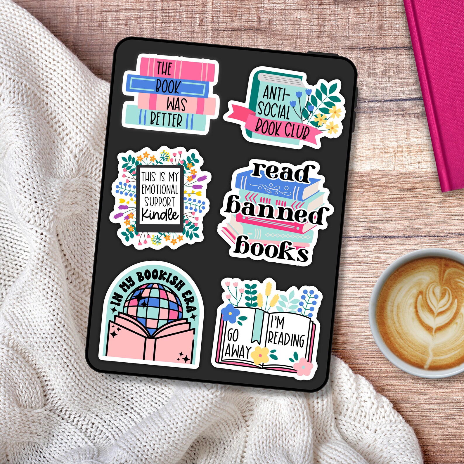 In My Bookish Era Book Stickers for Book Lovers Bookish Stickers for ...