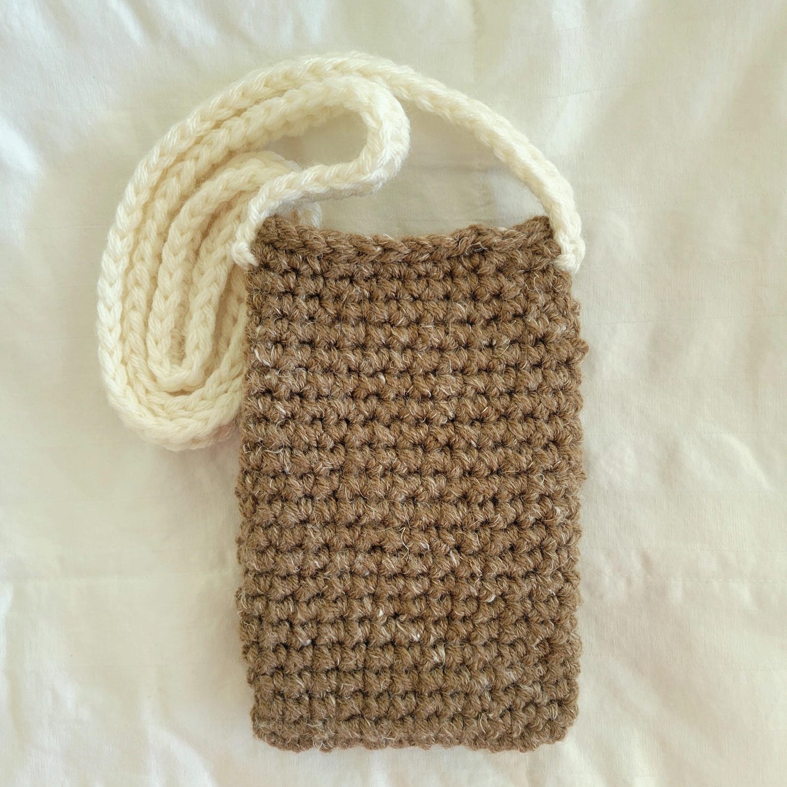 Hand-woven Hedgehog Handphone Bag Crocheted Cell Phone Bag Mini ...