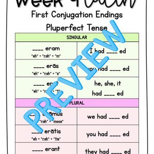 CC - Cycle 2 Latin Colored Pages - Poster - Traceable - 5th Edition ...