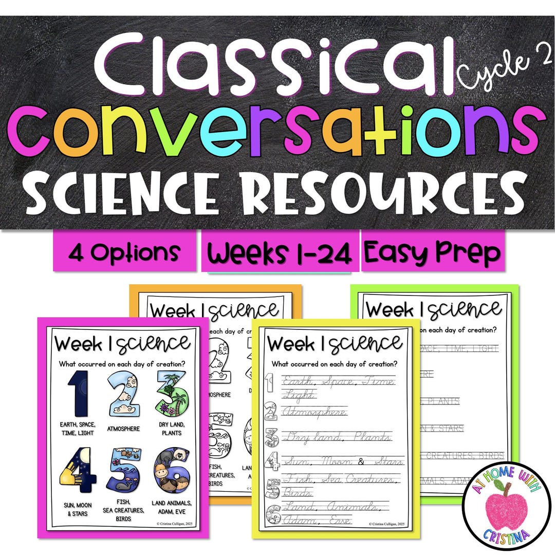 Cycle 2 Science Bundle | 96 Pages | Full Color, Coloring, Manuscript ...