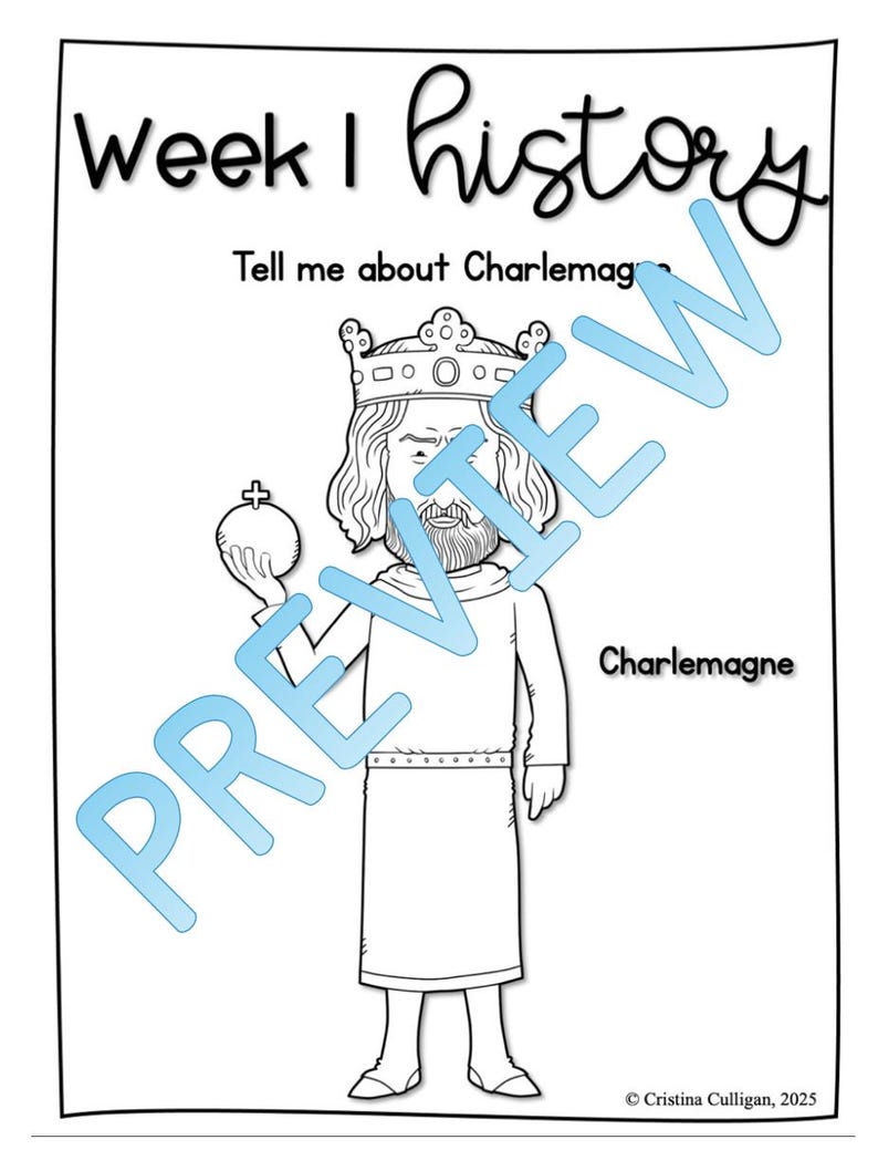 Classical Conversations Cycle 2 History Coloring Pages | CC Cycle 2 ...