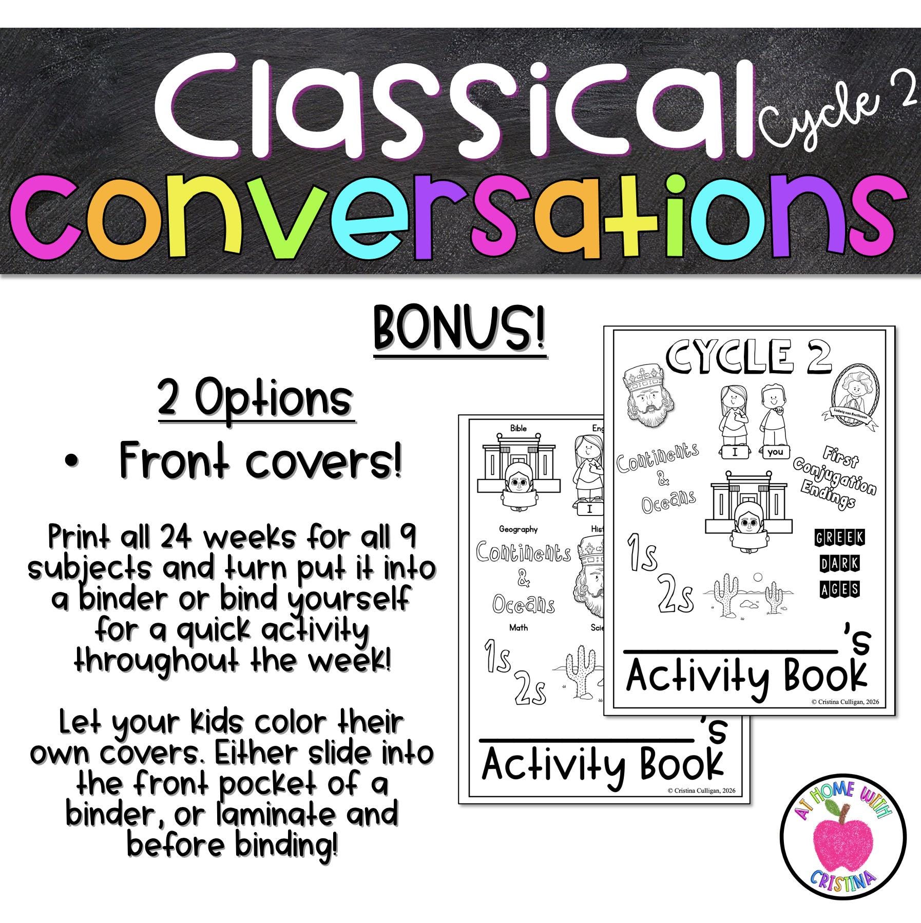 Classical Conversations Cycle 2 Coloring Pages Bundle | CC Memory Work ...