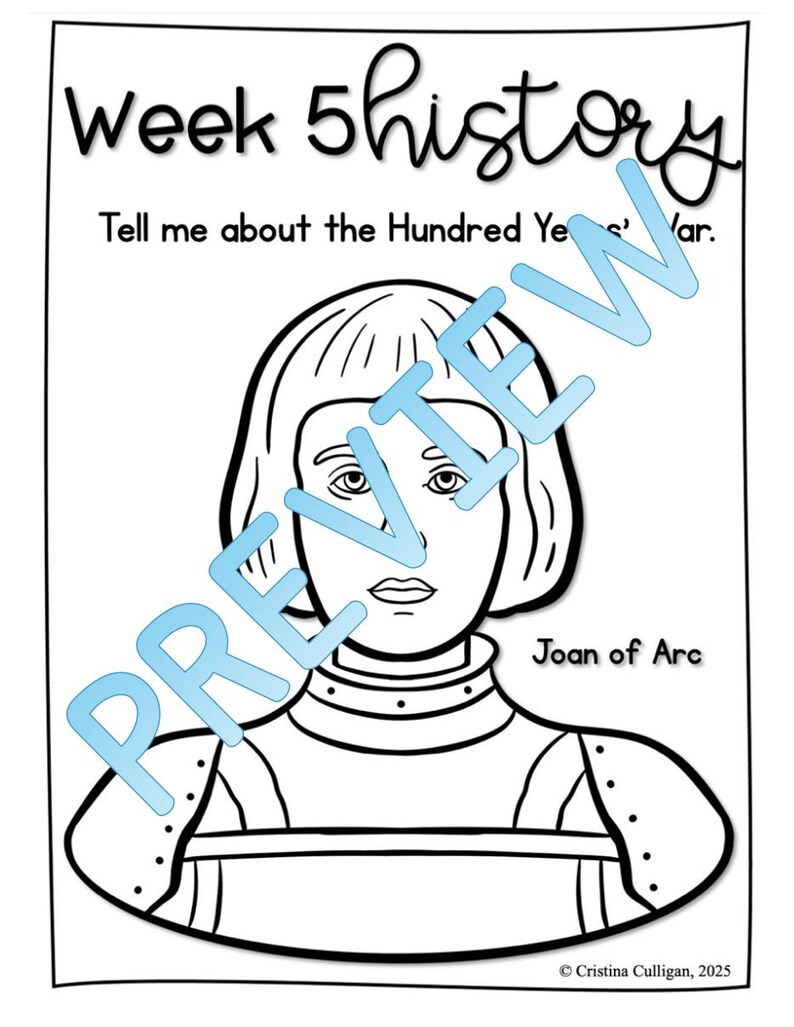 Classical Conversations Cycle 2 History Coloring Pages | CC Cycle 2 ...