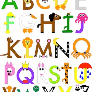 Preschool Capital Letter Craft Activity, Kindergarten Craft Activity ...