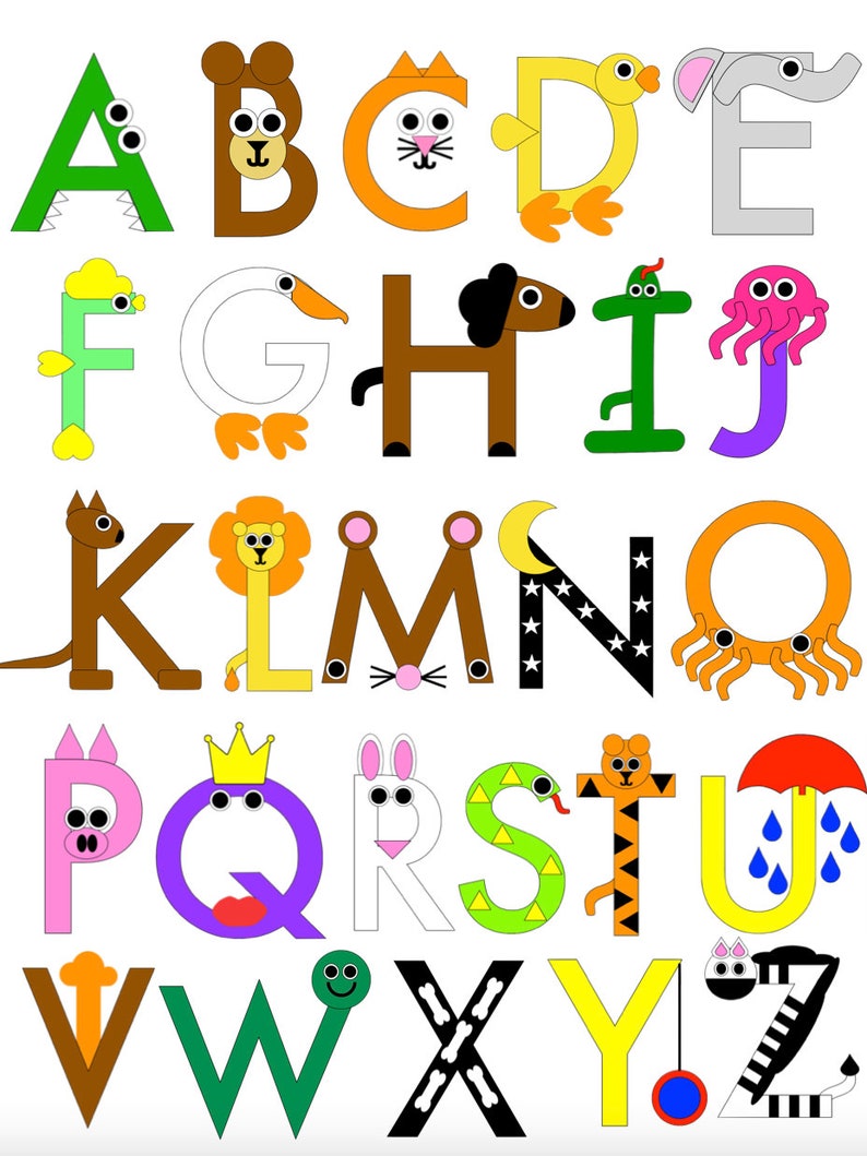 Preschool Capital Letter Craft Activity, Kindergarten Craft Activity ...