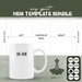 Mug Template, 15oz Mug Template, , Mug Template Svg Bundle, Mug Full ...