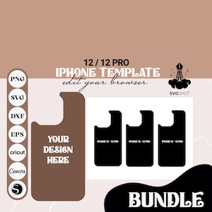 IPhone 12 Pro Max SVG, iPhone 12 Pro Max Template, Phone Case 12 Pro ...