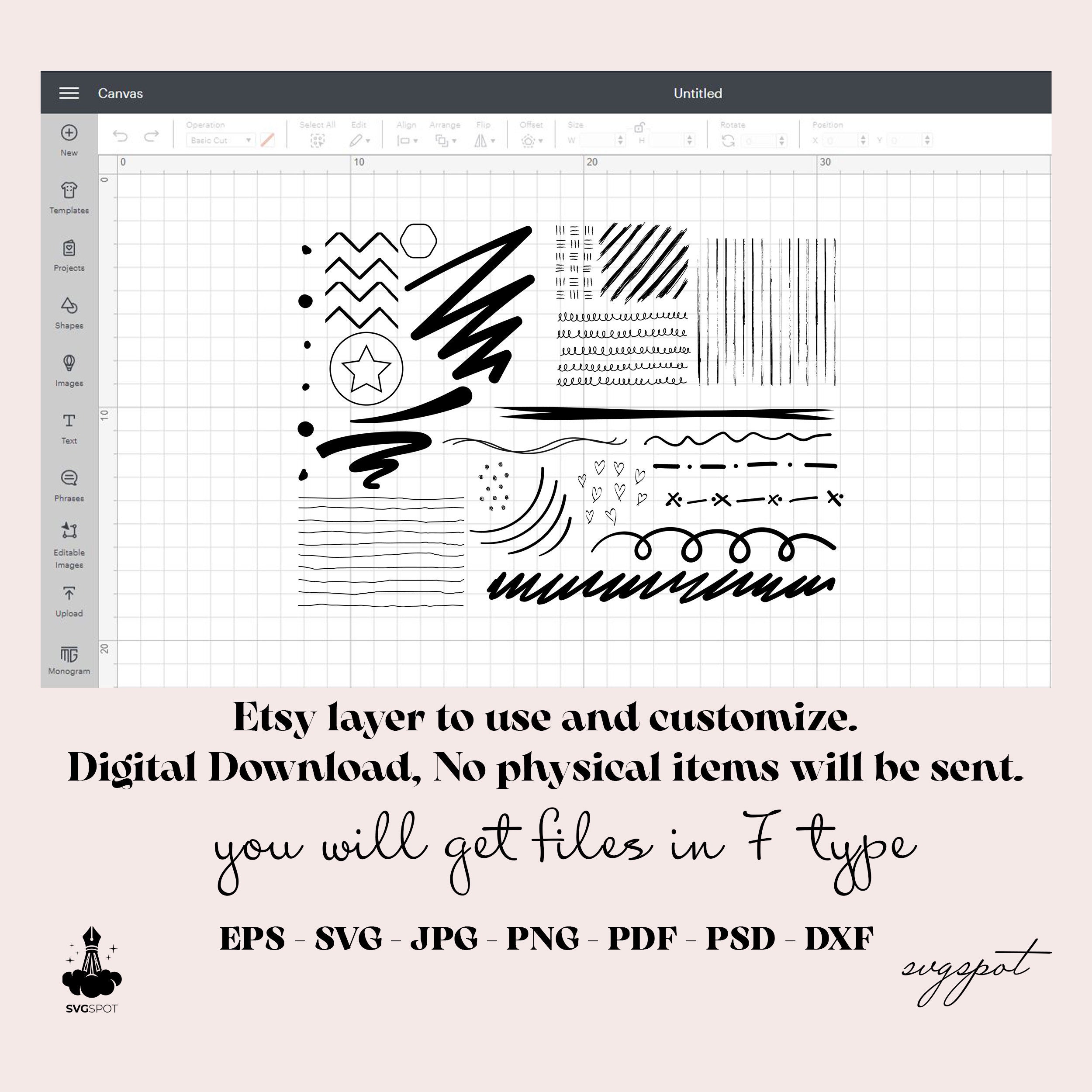 Swoosh Bundle Svg, Swish Bundle Svg, Squiggle Svg, Word Underlines ...