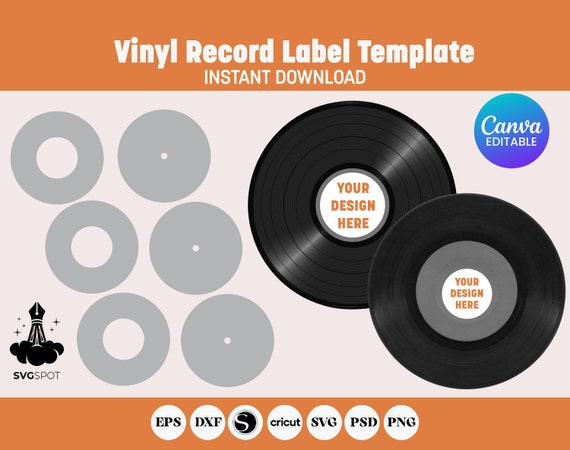 Vinyl Records Vector