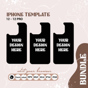 IPhone 12 Pro Max SVG, iPhone 12 Pro Max Template, Phone Case 12 Pro ...