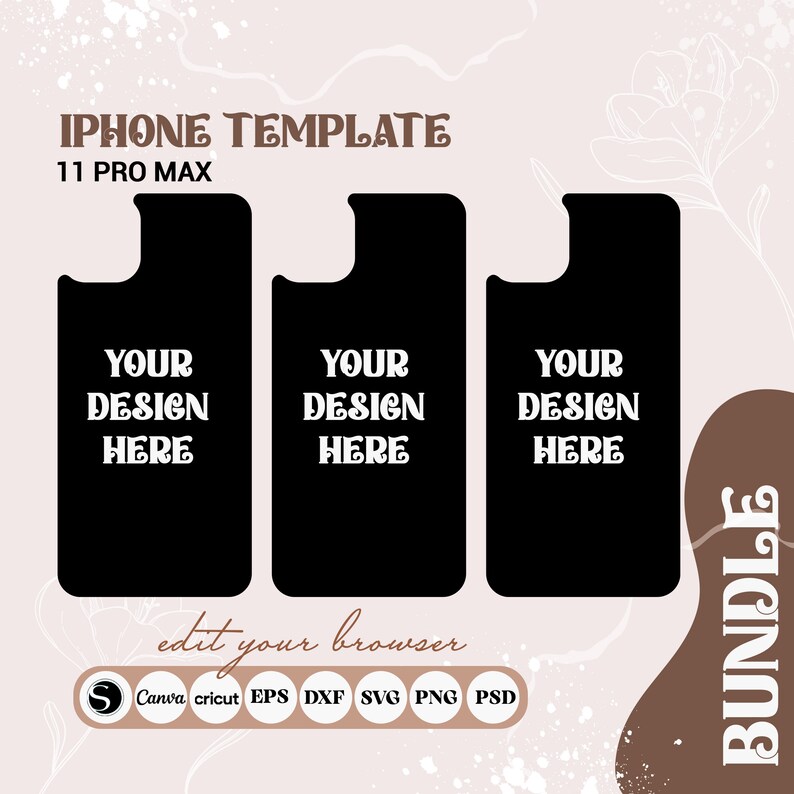 IPhone 11 Pro Max SVG, iPhone 11 Pro Max Template, Phone Case 11 Pro ...