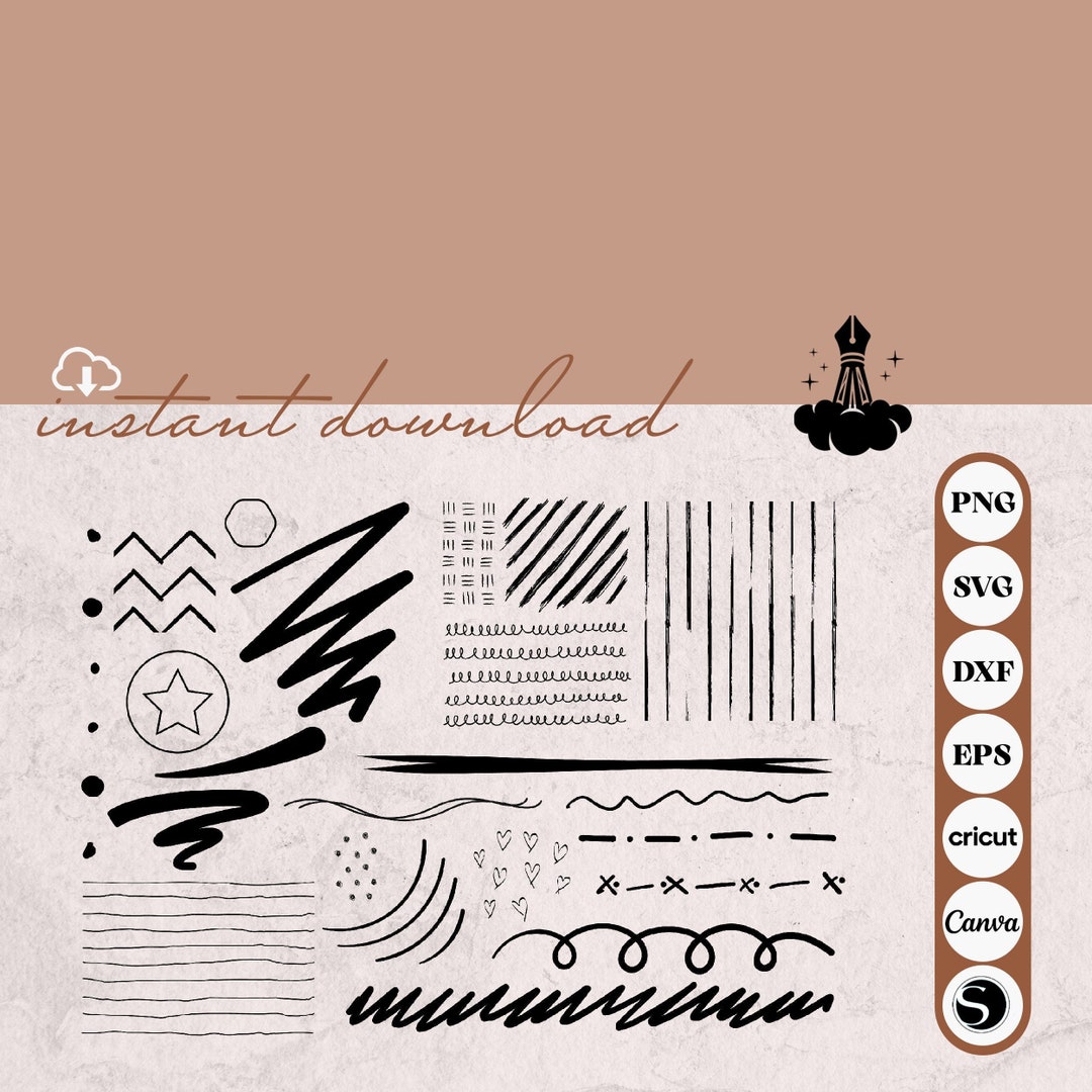 Swoosh Bundle Svg, Swish Bundle Svg, Squiggle Svg, Word Underlines ...